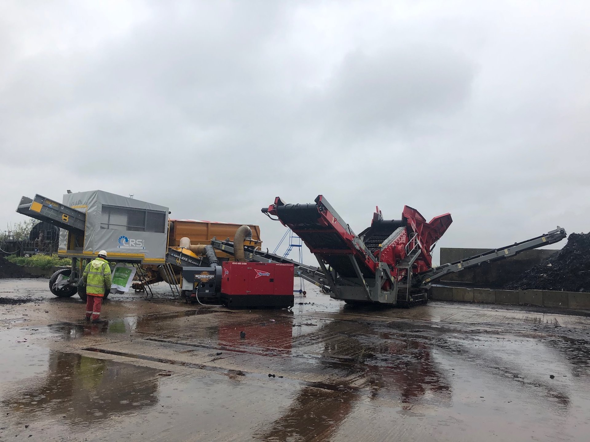 Compost Contamination Removal - Earth Equipment Ltd - Earth Equipment